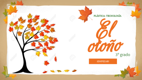 El otoño 3º grado