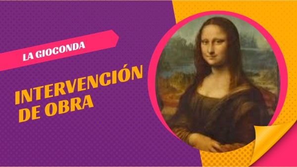 Intervención de La Gioconda con collage