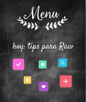 Tips para Raw