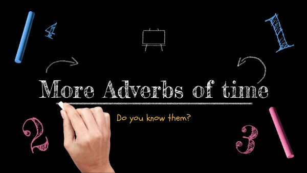 Adverbs of time | Genially