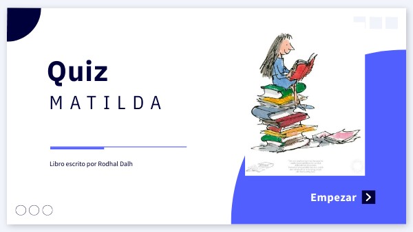 Matilda. Cap.14 y 15 | Genially
