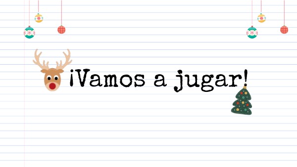 ¡Vamos a jugar!