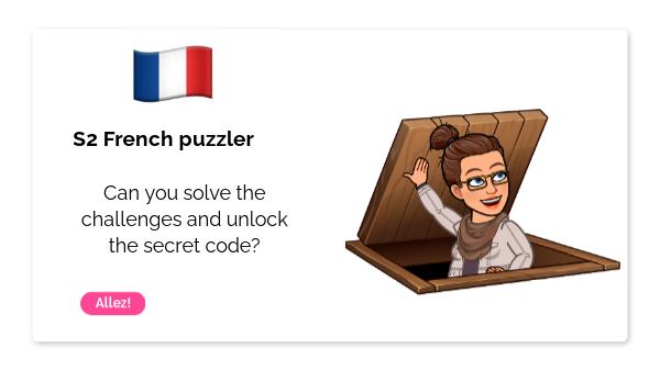 S2 French Escape Room