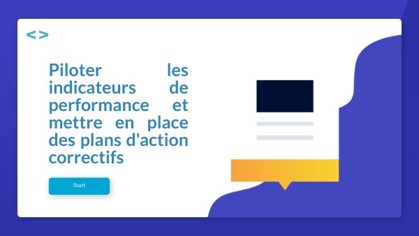 MUBAWAB - Indicateurs de performance & plans d'actions | Genially