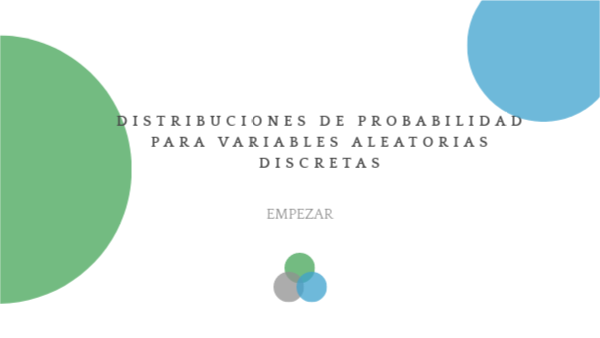 Modulo 6: Distribución Binomial y Poisson Gestor de contenidos | Genially