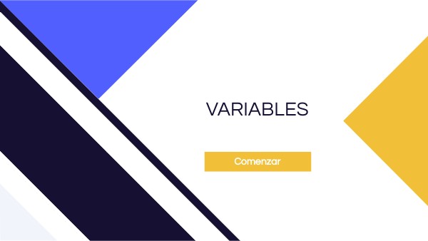 Módulo 1: Tipo de variables | Genially