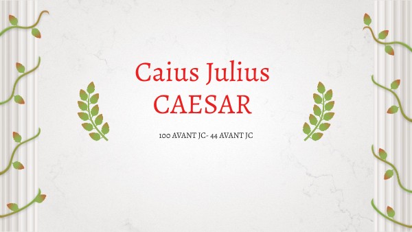 Jules César | Genially