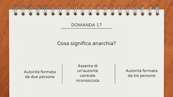 DOMANDA 17!