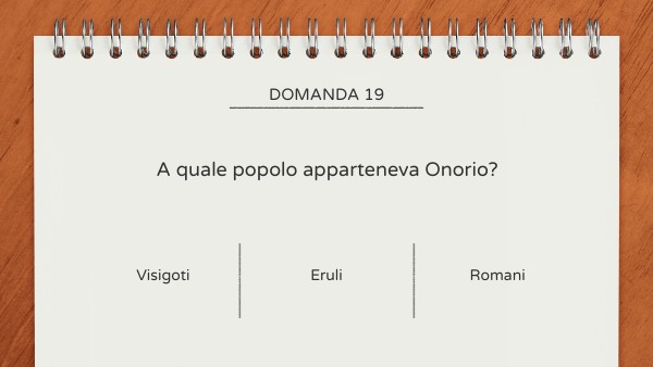 DOMANDA 19! | Genially