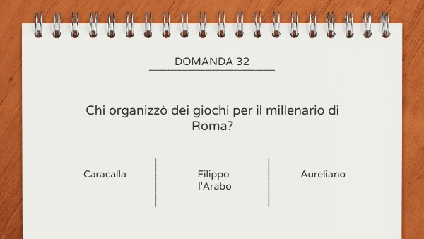 DOMANDA 32! | Genially