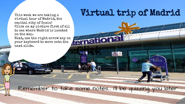 Virtual trip Madrid | Genially