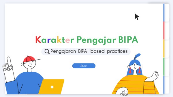 Karakter Pengajar BIPA | Genially