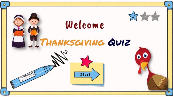 Thanksgiving QUIZ | Genially