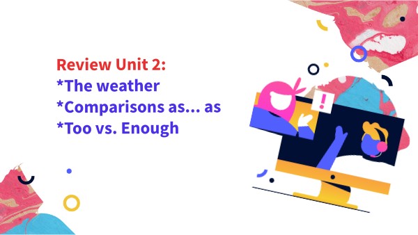 Unit 2 - The Weather