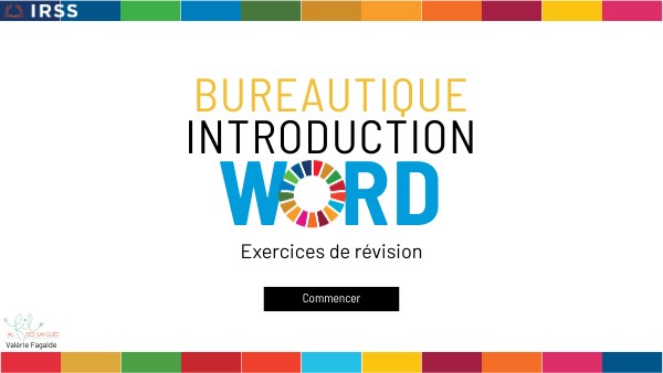 Word - Introduction | Genially