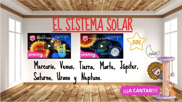 CANCIONES: El SISTEMA SOLAR