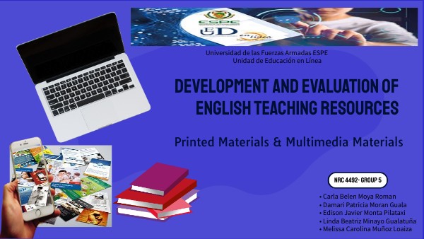 Printed Materials & Multimedia Materials | Genially