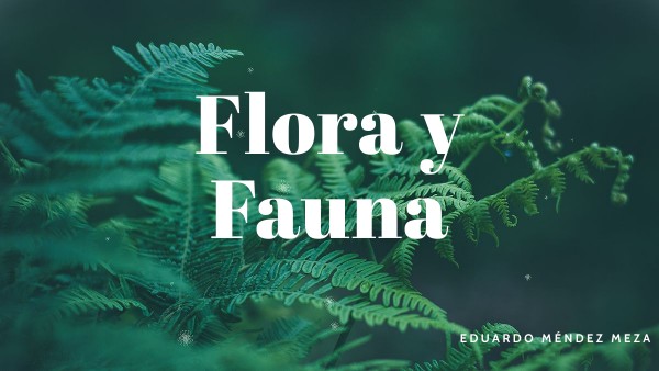 Flora y fauna | Genially