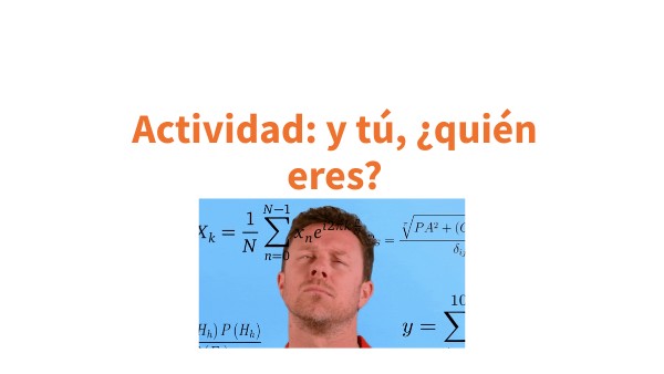 ¿Quien eres? | Genially