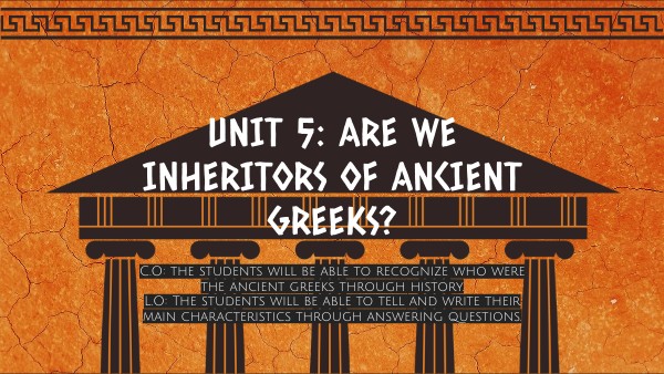 ANCIENT GREEKS LESSON 1 | Genially