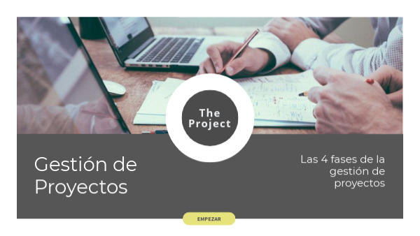 4 fases gestión de proyectos | Genially