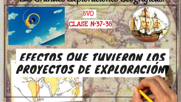 CLASE 37-38 Efectos que tuvieron los proyectos de exploración 8vo | Genially