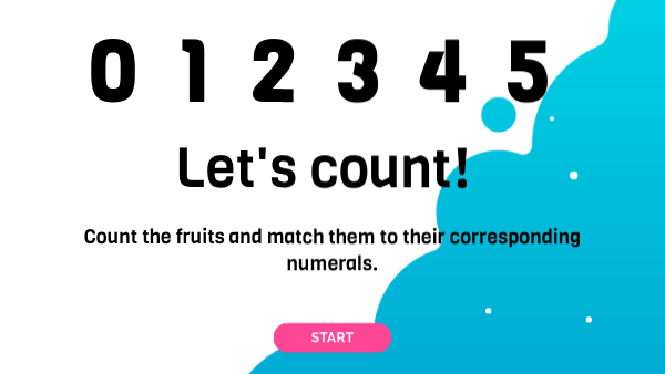 Let's Count 0-5 | Genially