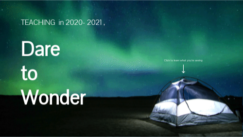 Dare to Wonder for educators | Genially