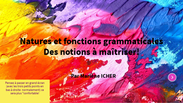 Rituel Nature / fonction | Genially