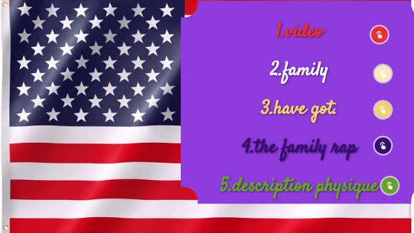 UNIT 2:AMERICAN FAMILY | Genially