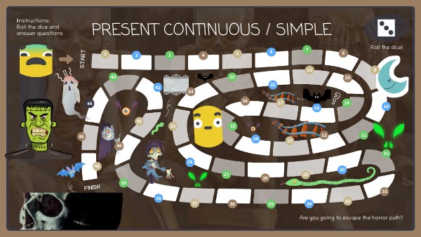 Present continuous / simple | Genially