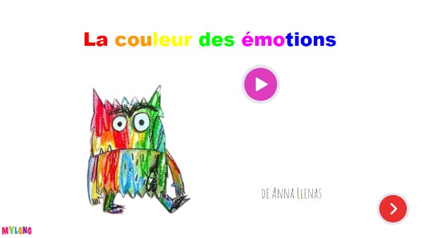 Colour monster (French) | Genially