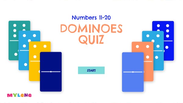 DOMINOES QUIZ - 11-20 (French) | Genially
