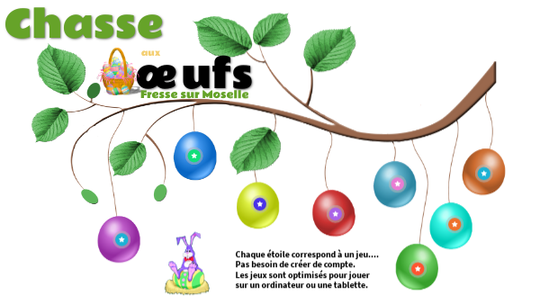 Chasse aux œufs 2021 | Genially