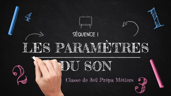 3e2 Les paramètres du son | Genially