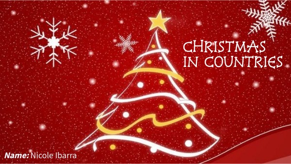 CHRISTMAS IN COUNTRIES