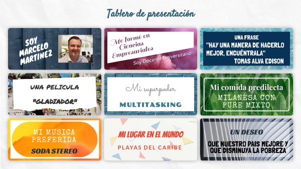 Nos presentamos!