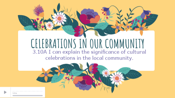 Texas Cultural Celebrations | Genially