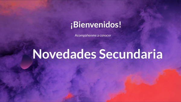 Novedades Secundaria | Genially