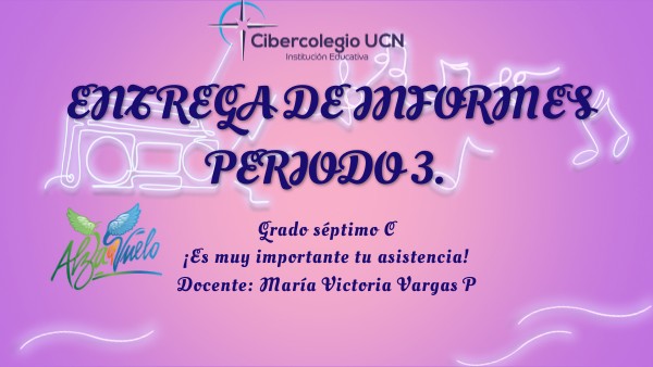 Entrega de notas. P3. 7C. | Genially