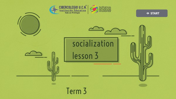 socialization lesson3 grade 4°