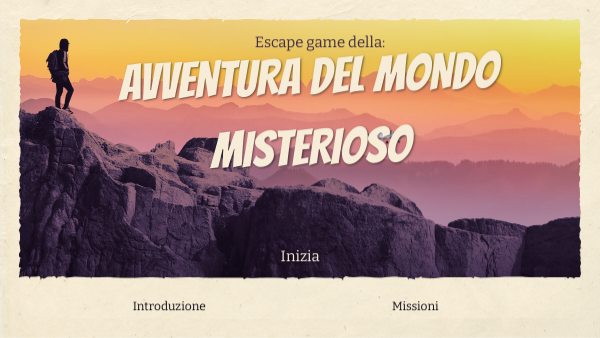 AVVENTURA NEL MONDO MISTERIOSO