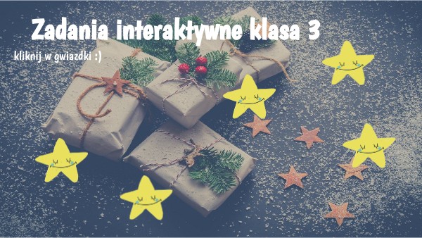 zadania interaktywne kl3 | Genially