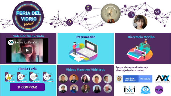 Feria Museo del Vidrio de Bogotá | Genially