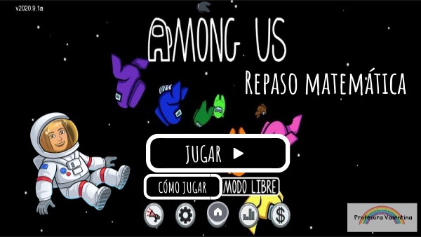 Among us repaso matemática 2dos básicos | Genially