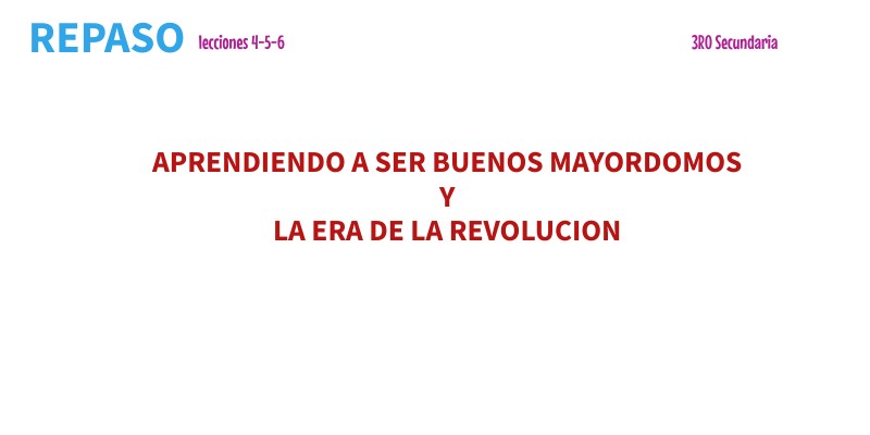 Repaso 3ro Sec (4-5-6)