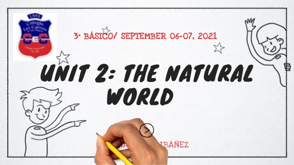 Unit ; The natural world 3° básico class 06 de septiembre 2021 | Genially