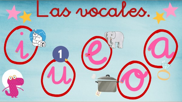 las vocales 2 | Genially