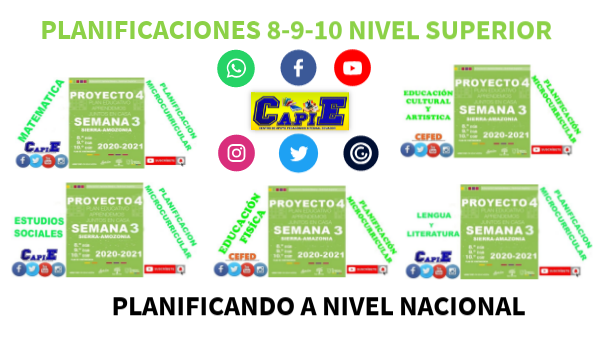 PROY 4 SEM 3-SIERRA Y AMAZONIA-8-9-10 NIVEL SUPERIOR CAPIECUADOR | Genially