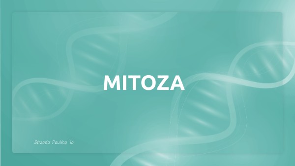 Mitoza | Genially
